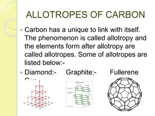 Carbon and its compunds | PPTX