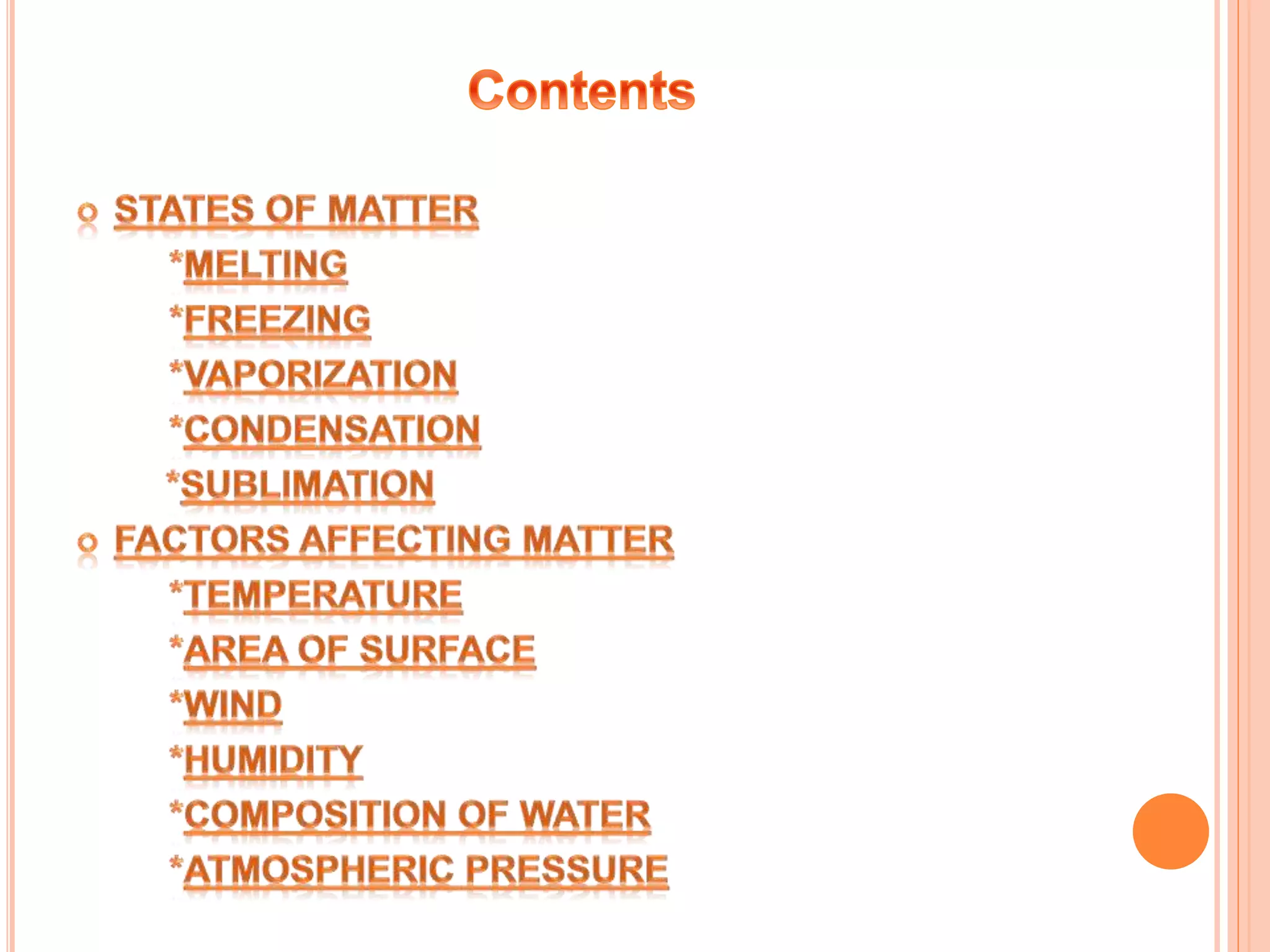 INTER CONVERSION OF MATTER | PPTX