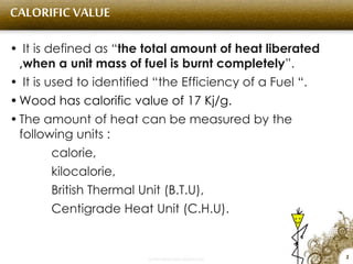 Calorific Value | PPTX