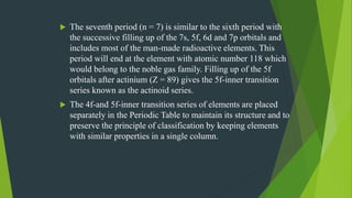 Chemistry(class11)-CLASSIFICATION OF ELEMENTS AND PERIODICITY IN ...