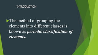 Chemistry(class11)-CLASSIFICATION OF ELEMENTS AND PERIODICITY IN ...