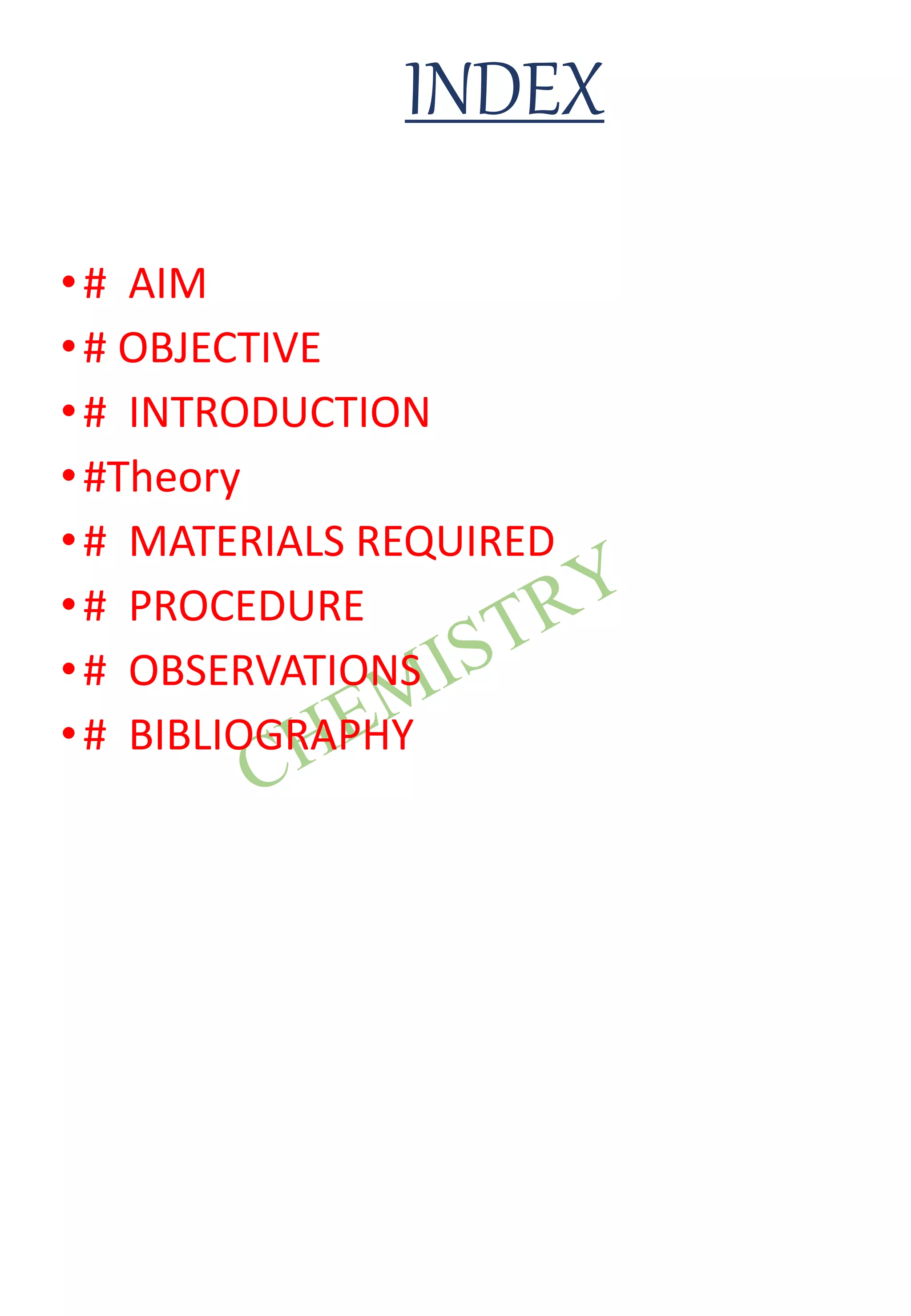 Chemistry | PPTX