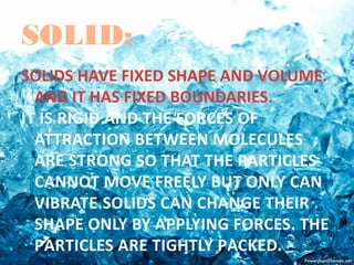 three states of matter | ODP