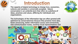 Case Study On New Technology Used as Solution for Current Environmental ...