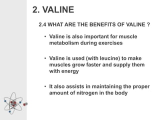 Tyrosine and valine | PPTX