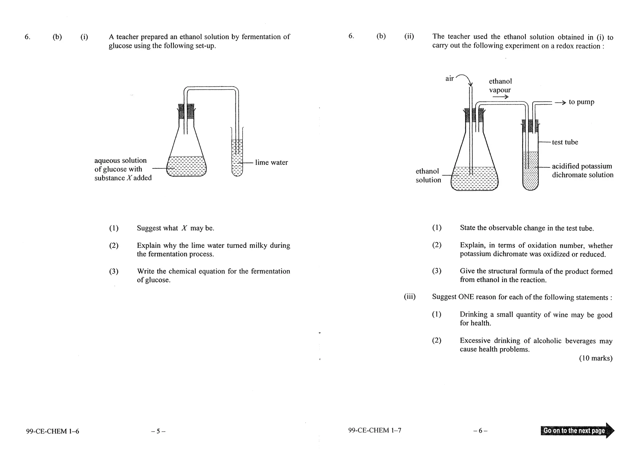 Chemistry 1999 Paper1 | PDF