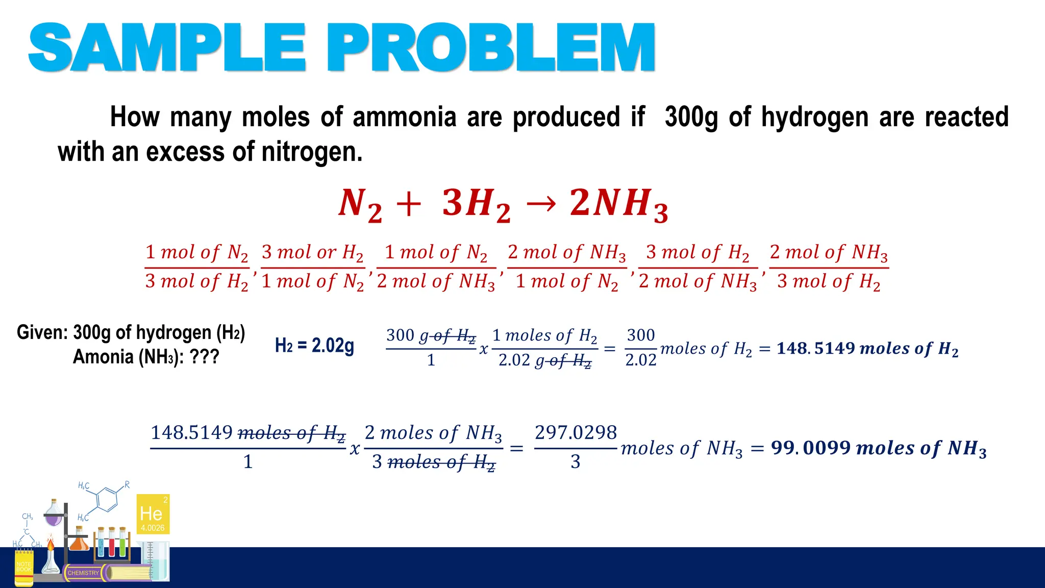 Chemistry Mole Ratio Science subject for shs | PDF