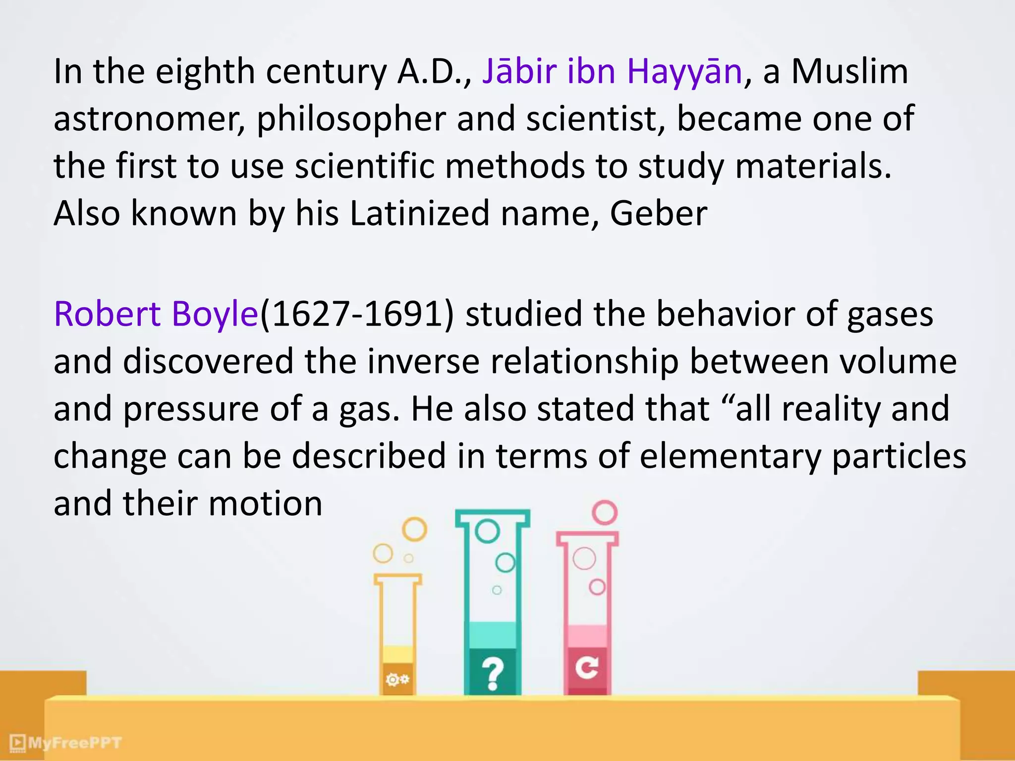 Chemistry , it's History , Concepts , Types | PPTX