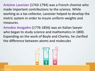 Chemistry , it's History , Concepts , Types | PPTX