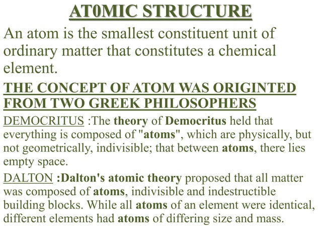 atomic structure and electronic configuration | PPTX | Chemistry | Science