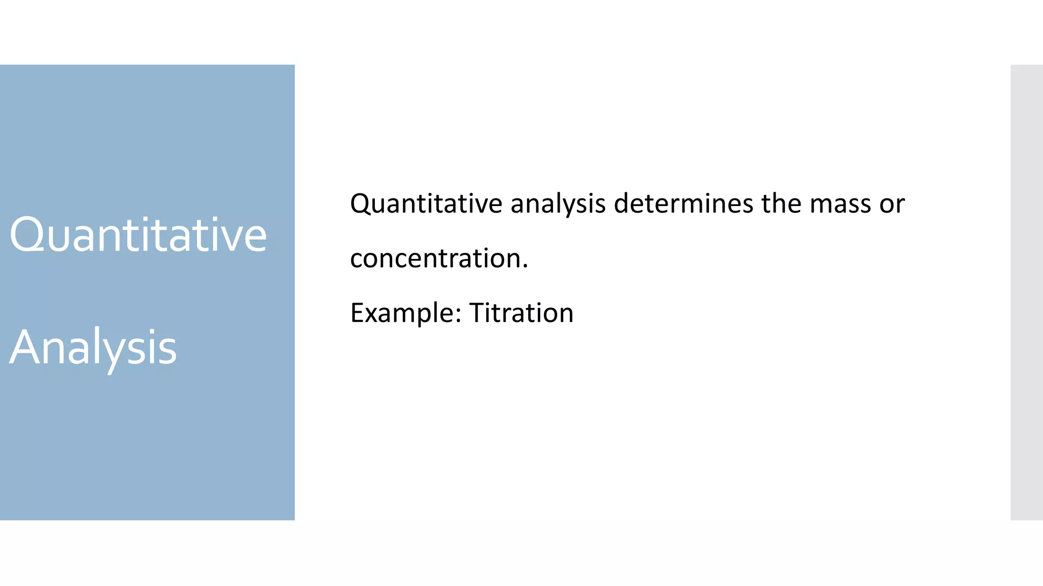 Analytical Chemistry | PPTX