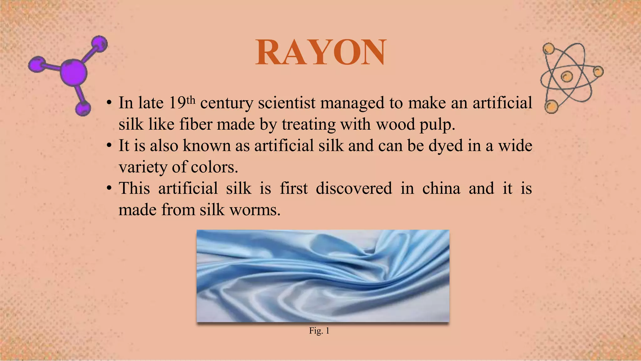 Artificial Fibres | PPTX