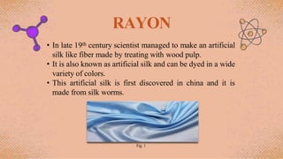 Artificial Fibres | PPTX