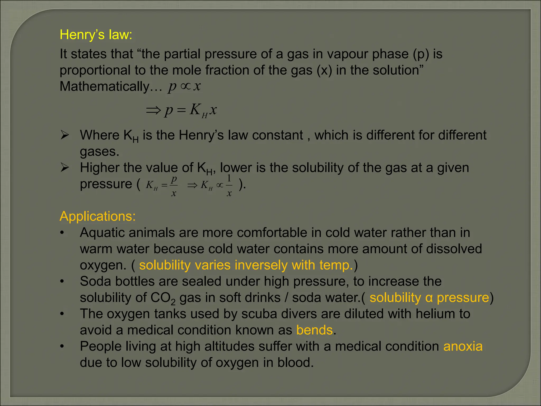 Chemistry chapter 1 solutions detailed explanation | PPT