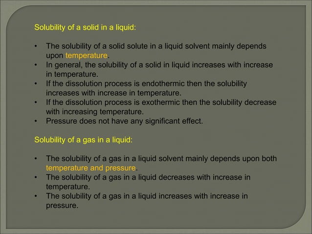 Chemistry chapter 1 solutions detailed explanation | PPT