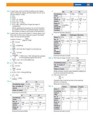 chemistry-answers.pdf igcse 9-1 textbook | PDF