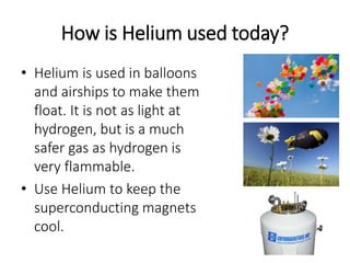 Element Helium Uses