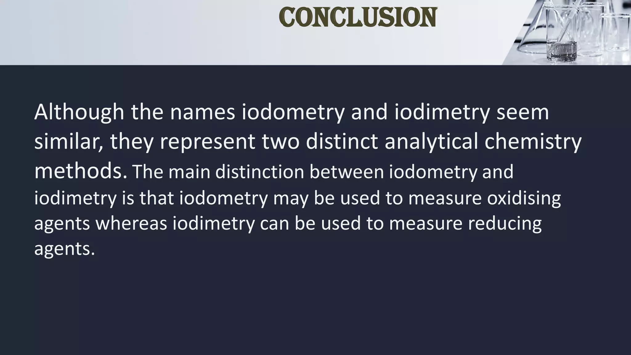 Iodometric and iodimetric Titration | PDF