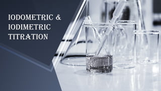 Iodometric and iodimetric Titration | PDF