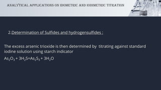 Iodometric and iodimetric Titration | PDF