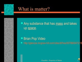 Chemistry matter-ppt | PPT