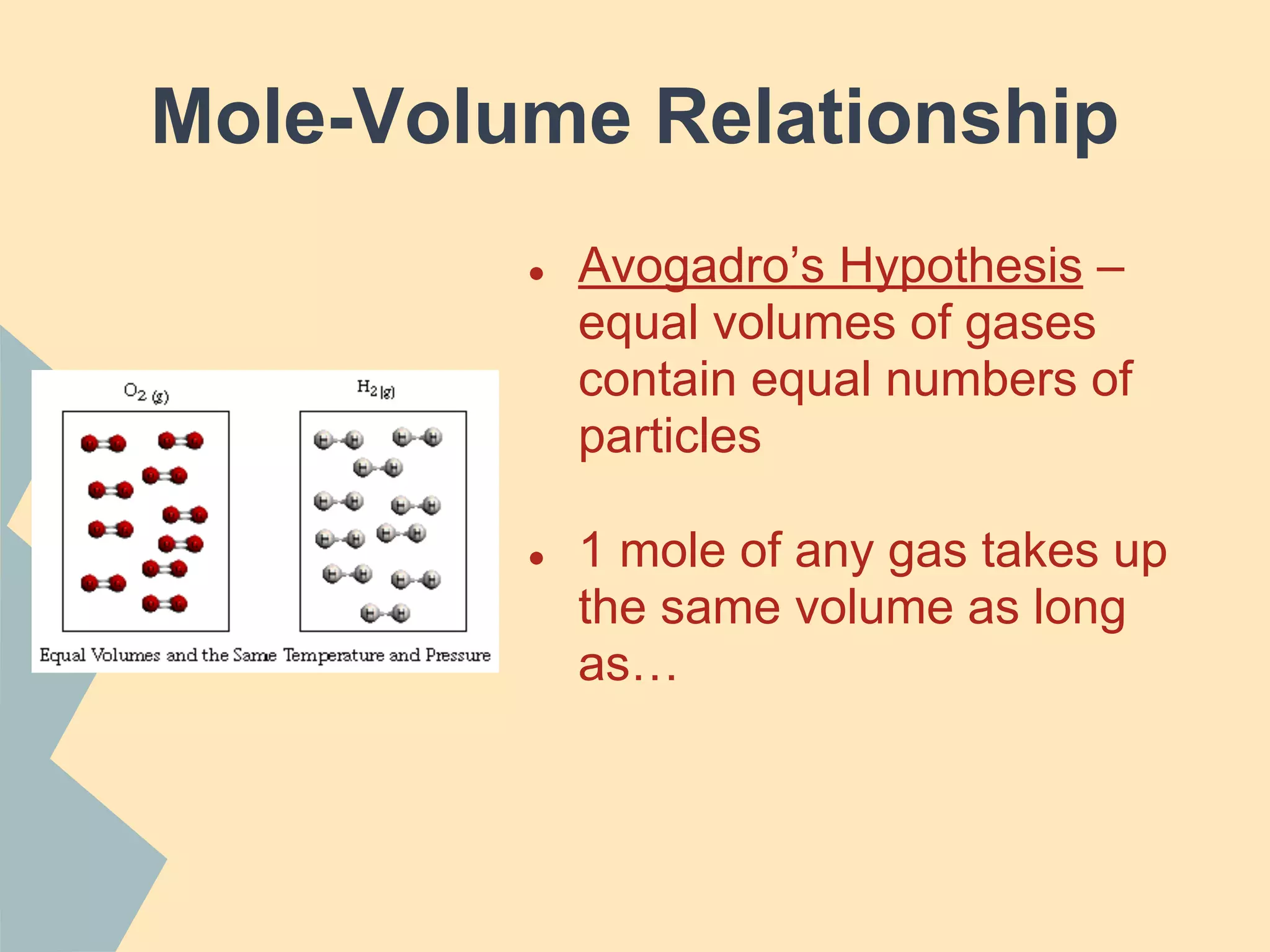 Chemistry - moles | PDF