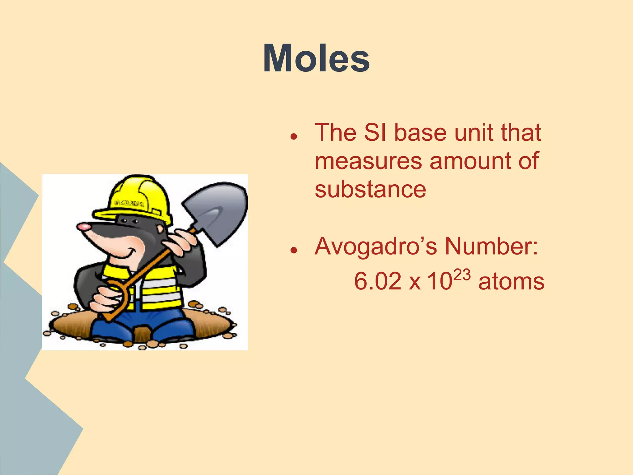 Chemistry - moles | PDF