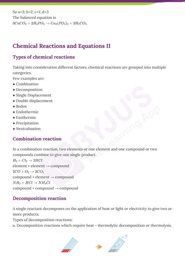 Chemistry notes-class-10-chapter-1 | PDF | Chemistry | Science