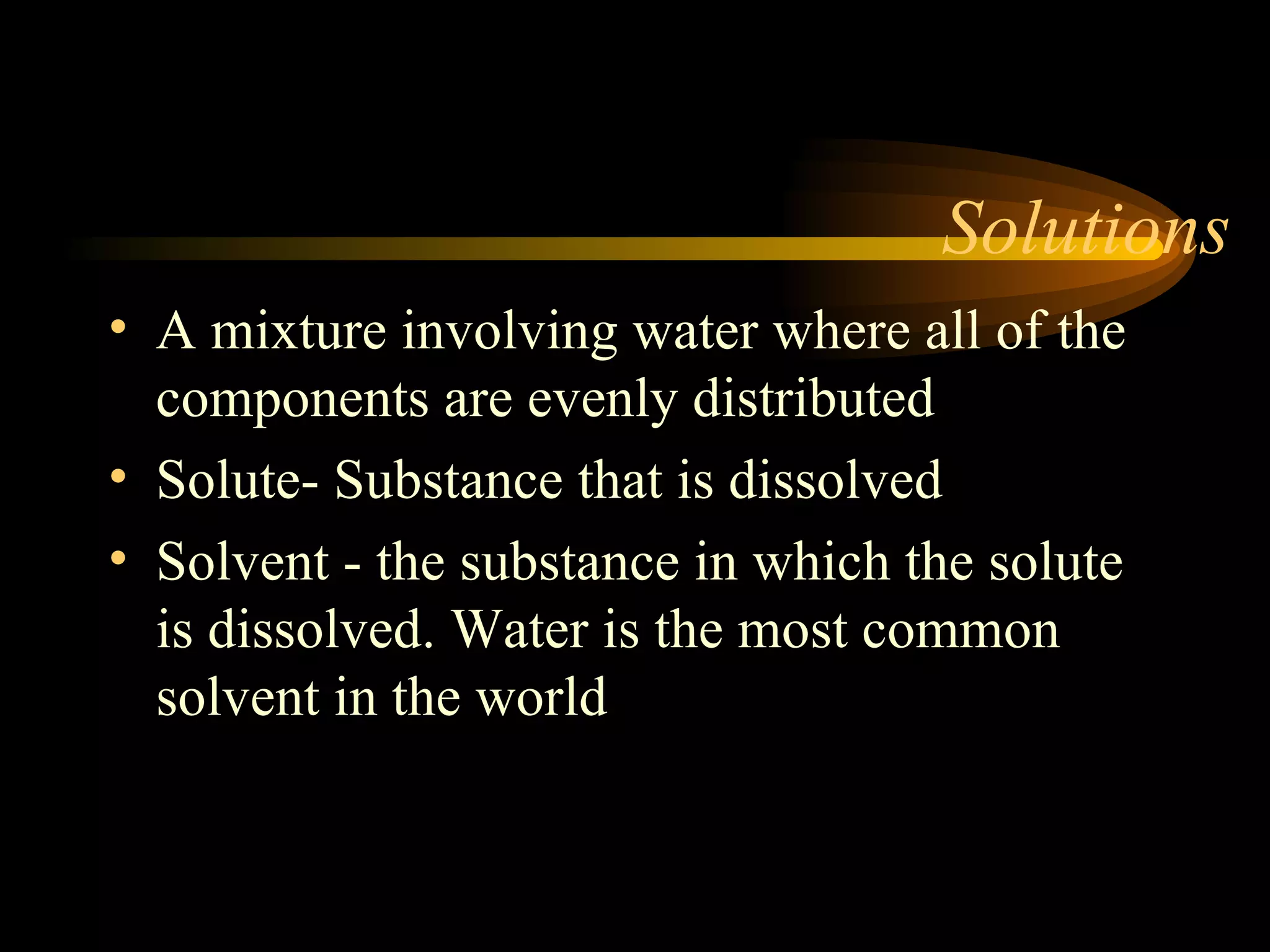 Chemistry Of Water | PPT