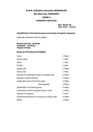 Chemistry paper-3&4 | PDF