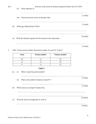 Chemistry perfect-score-module-form-4-set-1 | PDF