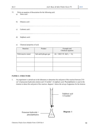 Chemistry perfect-score-module-form-4-set-4 | PDF
