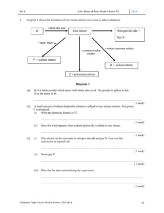 Chemistry perfect-score-module-form-4-set-4 | PDF