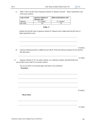 Chemistry perfect-score-module-form-4-set-4 | PDF