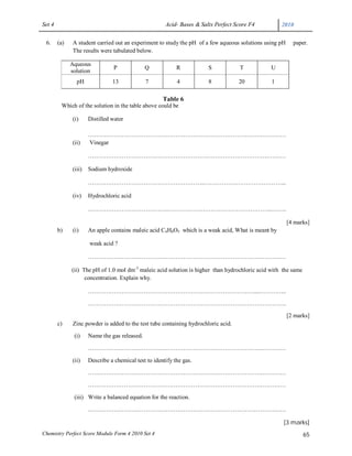Chemistry perfect-score-module-form-4-set-4 | PDF
