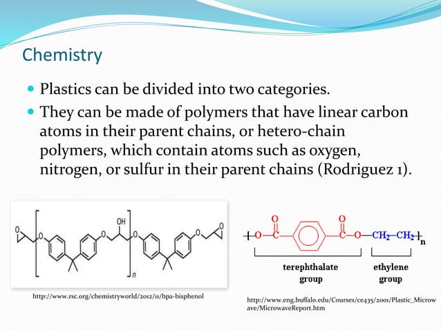 Chemistry - Plastics | PPTX