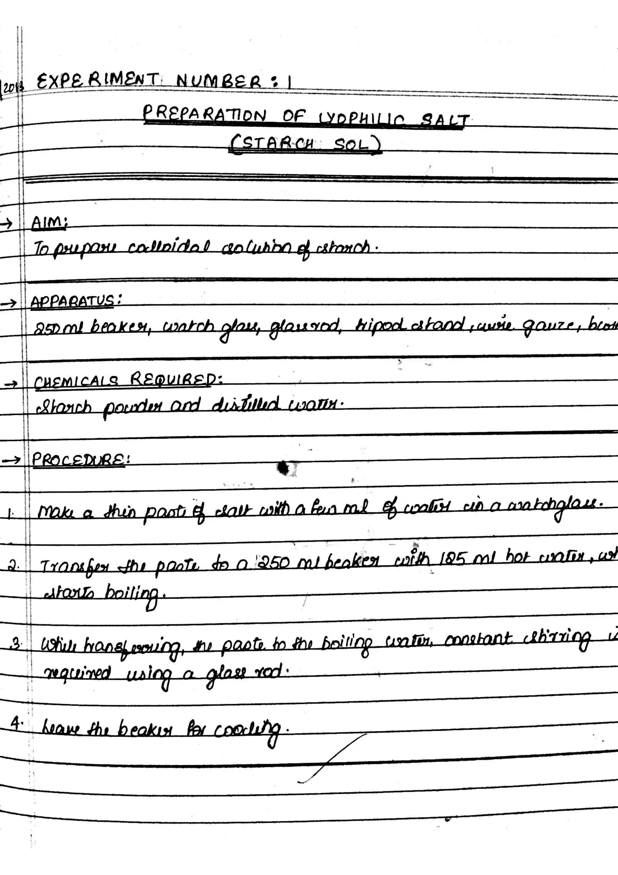 Chemistry Practical Record Full CBSE Class 12 | PDF