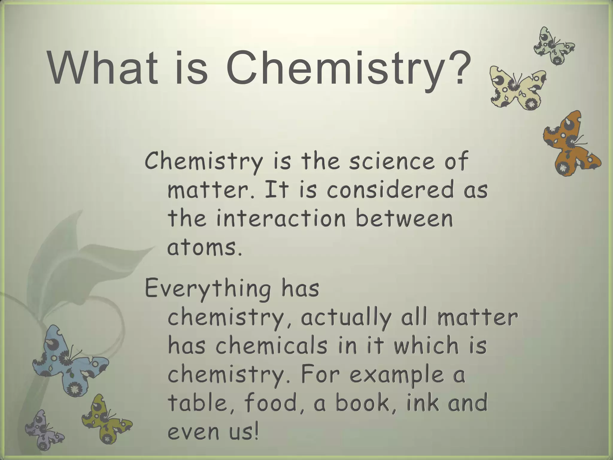 The Best Chemistry PPT | PPTX