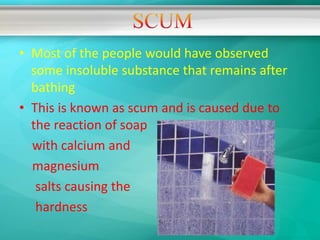 Chemistry soaps and detergents | PPTX