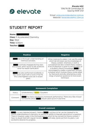 Chemistry Student Report Example.pdf