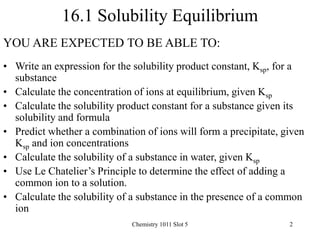 Solubility and solubility product, examples .ppt