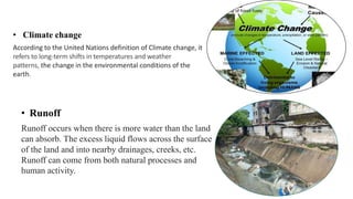 chemistry 102 research.pptx on the impact of climate change on the ...