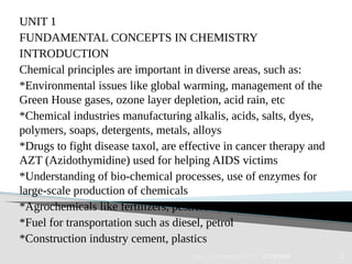 Chemistry11Unit1.pptx.pdf | Chemistry | Science