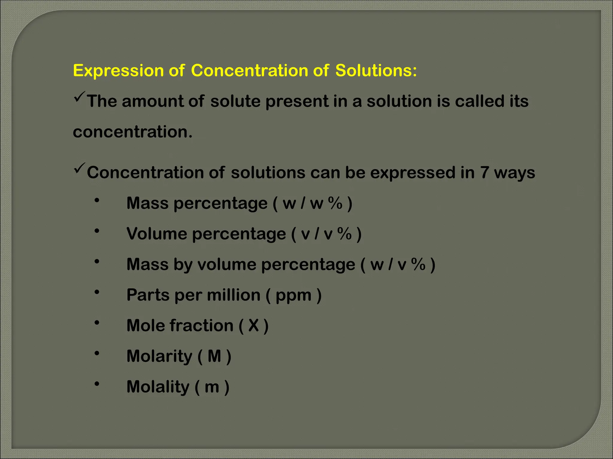 CHEMISTRY 12 solutions.pptx for class 12 | PPTX