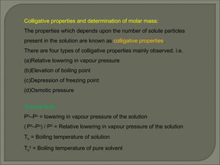 CHEMISTRY 12 solutions.pptx for class 12 | PPTX