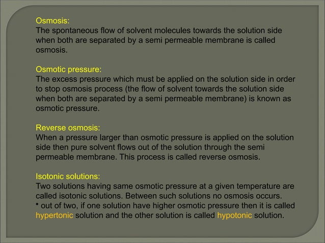 CHEMISTRY 12 solutions.pptx for class 12 | PPTX