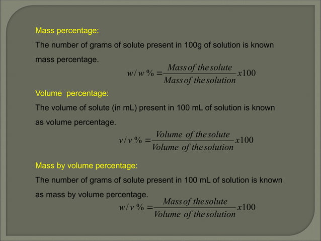 CHEMISTRY 12 solutions.pptx for class 12 | PPTX