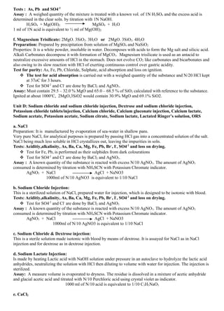 Pharmaceutical Inorganic Chemistry notes | DOC
