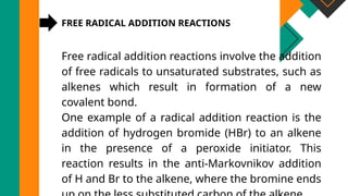 NUCLEOPHILIC AND ELECTROPHILIC ADDITION REACTIONS | PPT