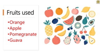 Study on Acidity of Fruits and Vegetables Juices | PPT